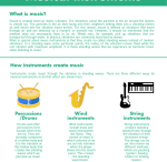 The physics behind musical instruments – A tang of science